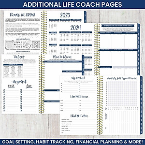 bloom daily planners 2023-2024 Academic Year Day Planner (July 2023 - July 2024) - 5.5” x 8.25” - Weekly/Monthly Agenda Organizer Book with Stickers & Bookmark - Be Kind