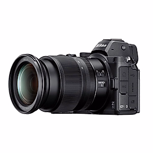 Camera Bundle for Nikon Z5 Mirrorless Camera with Z 24-70mm f/4 S, Z DX 50-250mm f/4.5-6.3 VR and 500mm f/8 Manual Focus Telephoto Lens + Accessories Kit (128GB, Deluxe Case, LED Light, and More)