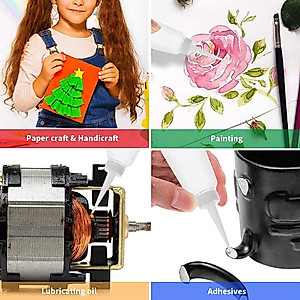 Utoolmart 3pcs Squeeze Bottle 150ml Plastic Glue Oil Bottle Wash Bottles for DIY Label Tattoo