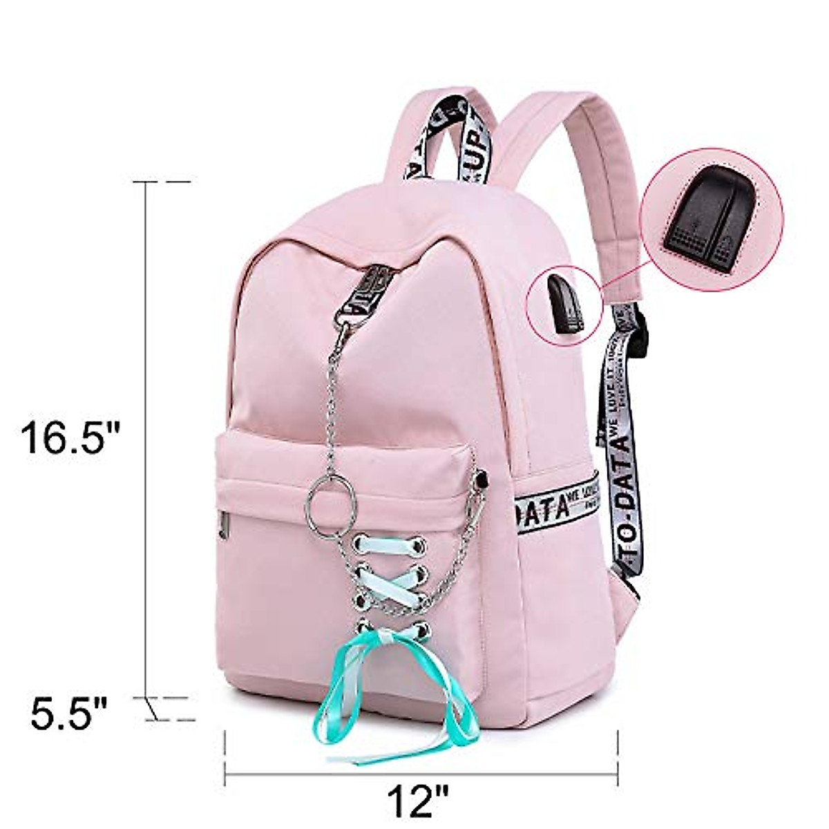 Hey Yoo Backpacks for Girls Backpack for School Bag Bookbag Aesthetic ...