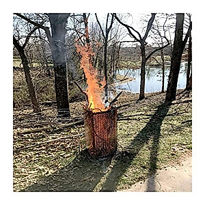 Buffalo Tools FCAGE Safeburn Fire Cage 42Inx22In, Silver