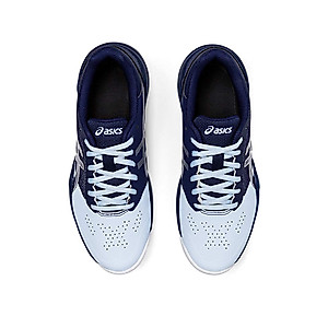 ASICS Women's Gel-Game 7 Tennis Shoes, 7.5, Soft Sky/Peacoat