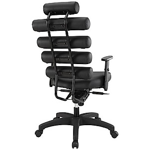 Modway Pillow Office Chair in Black