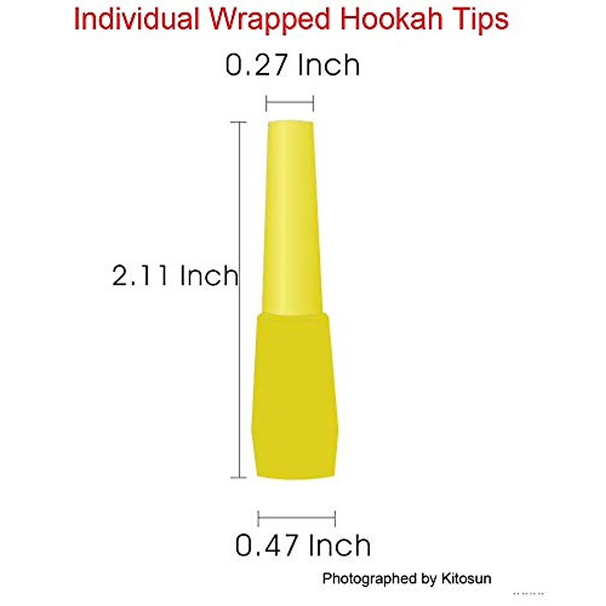 100 Pieces Hookah Tips Disposable Vape Shisha Tips Hookah Mouth Tips Accesorios Individual Wrapped Mixed Colors Mouth Piece Female Hookahs Bong Flavor Tips Hooka Accessories