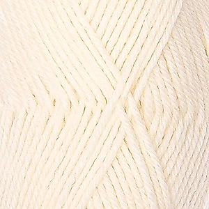 100% Pure Wool Yarn Superwash Set of 3 Skeins (150 Grams) DK Weight - Sourced Directly from Peru - Heavenly Soft and Perfect for Knitting and Crocheting (Jasmine White)