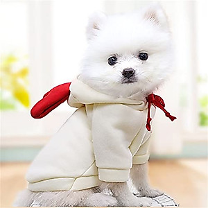 Dog Clothes Large Girl Medium-Sized Cats Dogs Two-Legged Love and Velvet Sweater Dogs Pet Clothes