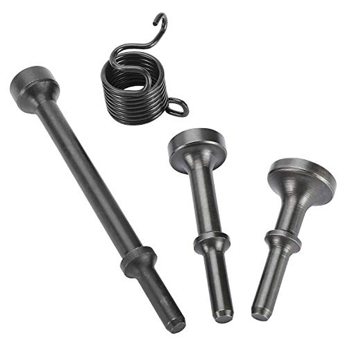 KUNTEC 4 Pcs Smoothing Pneumatic Air Hammer Pneumatic Chisel Bits Tools Kit