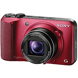 Sony Cyber-shot DSC-HX10V 18.2 MP Exmor R CMOS Digital Camera with 16x Optical Zoom and 3.0-inch LCD (Red) (2012 Model)