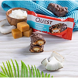 Quest Nutrition Coconutty Caramel Flavor With Almonds Candy Bites 5g Protein 1g Carb. (2pack)