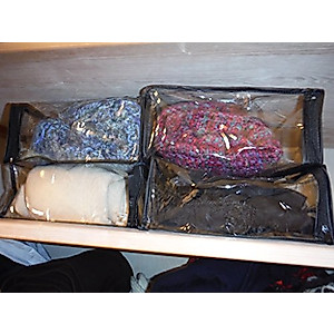 Sweater and Scarf Storage Bags(10 bags in each set) bags measure 12x10x4