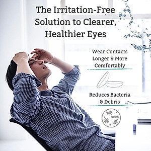 TearRestore Tea Tree HylaWipe Eyelid Wipes - 30 Count | Naturally Hydrating Cleanser | Blepharitis Treatment for Eyelids | Hypoallergenic Eye Wipes for Dry, Red, Itchy, Swollen and Irritated Eyes