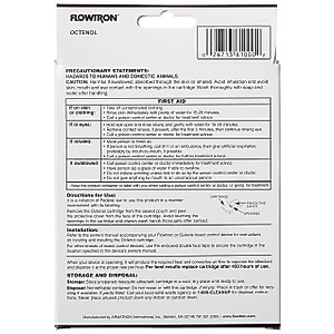 Flowtron BK-80D 80-Watt Electronic Insect Killer, 1-1/2 Acre Coverage & MA-1000 Octenol Mosquito Attractant Cartridge