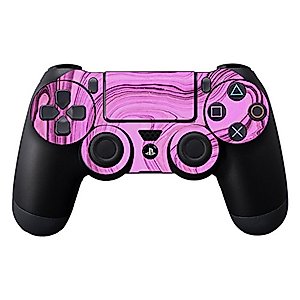MightySkins Skin Compatible with Sony PS4 Controller - Pink Thai Marble | Protective, Durable, and Unique Vinyl Decal wrap Cover | Easy to Apply, Remove, and Change Styles | Made in The USA