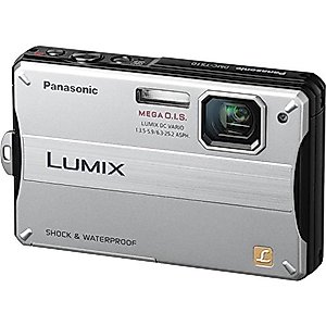 Panasonic Lumix DMC-TS10 14.1 MP Digital Camera with 4x Optical Image Stabilized Zoom and 2.7-Inch LCD (Silver)