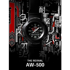 [Casio] Watch G-Shock AW-500E-1EJF Men's Black