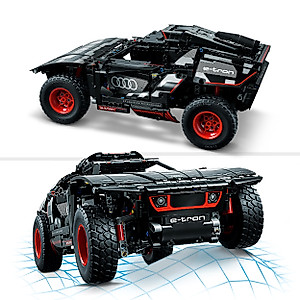 LEGO Technic Audi RS Q e-tron 42160 Advanced Building Kit for Kids Ages 10 and Up, This Remote Controlled Car Toy Features App-Controlled Steering and Makes a Great Gift for Kids Who Love Engineering