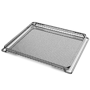Air Fryer Oven Basket, Original Replacement Baking Trays for NINJA DT201 DT251 Foodi Digital Air Fryer Oven, Mesh Basket, Ideal Accessories for Air Frying and Dehydrating