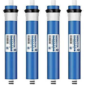 Geekpure Reverse Osmosis RO Membrane 75 GPD -NSF Certificated-Water Filter Replacement-Pack 4