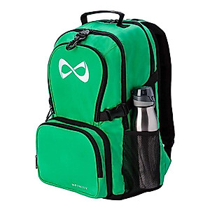 Kelly Green Classic Backpack - White Logo