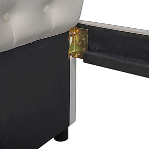 Jintop Twin Size Velvet Upholstered Daybed with Trundle and Two Armrests,Storage Wonden Bed Frame,W/Drawer,Wood Slat Support,for Apartment,Bedroom,Living Room,No Box Spring Needed,Beige