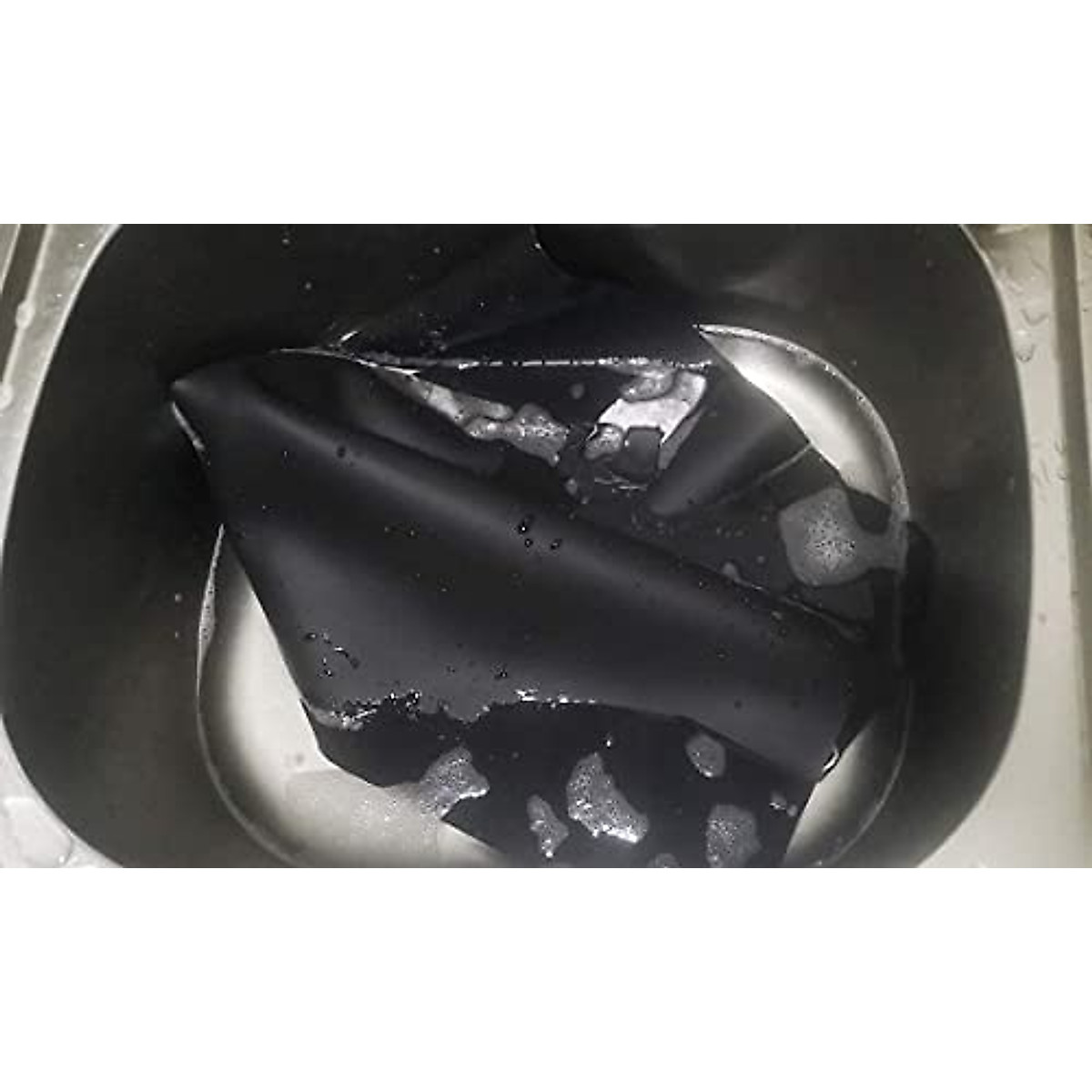 KimTin 23.62" by 15.75" Extra Large Mulitpurpose Silicone Placemat,Countertop Protector, Kitchen Counter Mat, Table Mat, Heat Resistant, Washable, Non Slip (Black)……