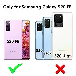SunRemex Samsung S20 FE Case，Galaxy S20 FE Case with Tempered Glass Screen Protector，Kickstand [Military Grade] 16ft.Drop Tested Protective Cover for Samsung Galaxy S20 FE 5G （2021）.(Red)