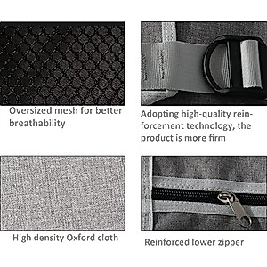 Hanging Laundry Hamper Bag Large Opening Large Capacity Expandable Multi-Pocket Over The Door Laundry Hamper Equipped With A Freely Adjustable Height Hook Hanging Laundry Bag For Clothes Storage