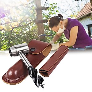 Multifunctional Survival Settlers Tool Hand Auger Wrench Wood Drill Peg and Manual Hole Maker Multitool