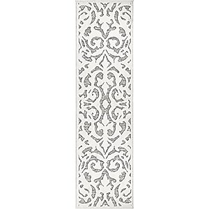 Orian Ladybird Runner, 1'11" x 8', Light Grey