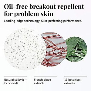 Le Mieux Exfoliating Cleansing Gel - Deep Pore Lactic & Salicylic Acid Face Wash with Hyaluronic Acid & Aloe, Ideal for Oily or Blemish-Prone Skin, No Parabens or Sulfates (6 oz / 180 ml)