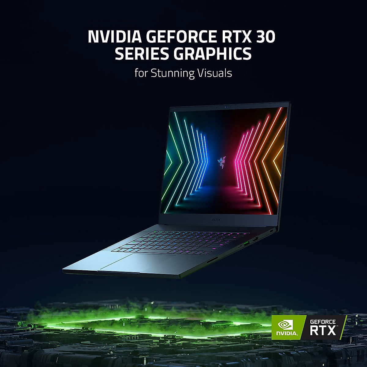 Razer Blade 15 Gaming Laptop: NVIDIA GeForce RTX 3070 - 11th Gen Intel 8-Core i7 CPU - 15.6” FHD 360Hz -16GB RAM - 1TB SSD - CNC Aluminum - Chroma RGB - THX Spatial Audio - Thunderbolt 3