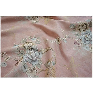 XMTXZYM 2 Meter Retro Yarn Dyed Jacquard Fabric Women's Autumn Winter Dress DIY Sewing Fabric