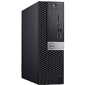 Dell Optiplex 7060 SFF Desktop Small Form Factor Intel Core i5 8th Gen i5-8500 Six Core 256GB SSD 16GB Windows 10 Pro (Renewed)