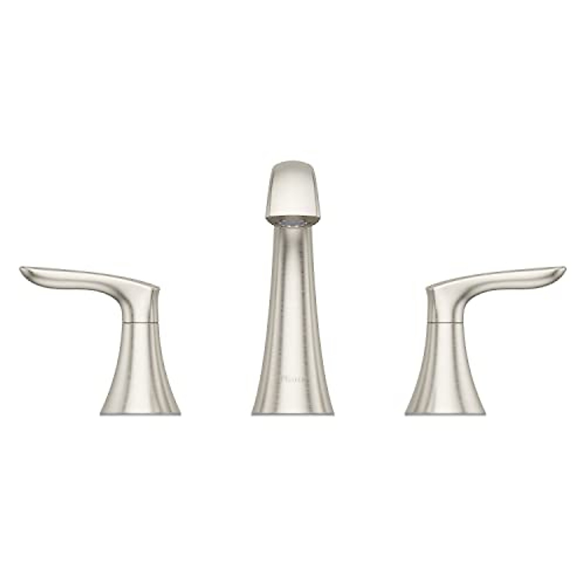 Pfister Weller Bathroom Sink Faucet, 8-Inch Widespread, 2-Handle, 3-Hole, Brushed Nickel Finish, LG49WR0K