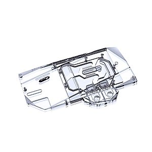 Bykski Copper GPU Water Cooling Block GPU Waterblock Graphics Card Water Cooling Block For XFX Radeon RX6900XT RX6800XT Speedster Merc 319 (5V ARGB RBW Aura Effect LED Lights GPU Block With Backplate)