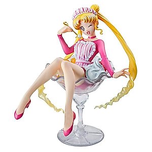 Joahoutfit New Sailor Moon/Usagi Tsukino Figure Anmie Girl Action Figure (Color : Cloes Eyes)