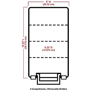 ArtBin Semi Super Satchel, Clear