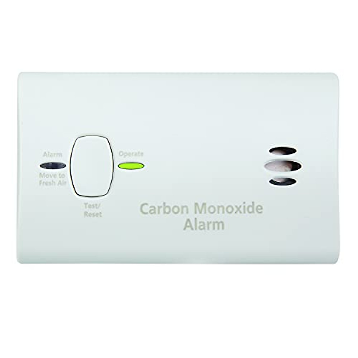 Kidde Carbon Monoxide Detector, Battery Powered CO Alarm with LEDs, Test-Reset Button, Low Battery Indicator, Portable