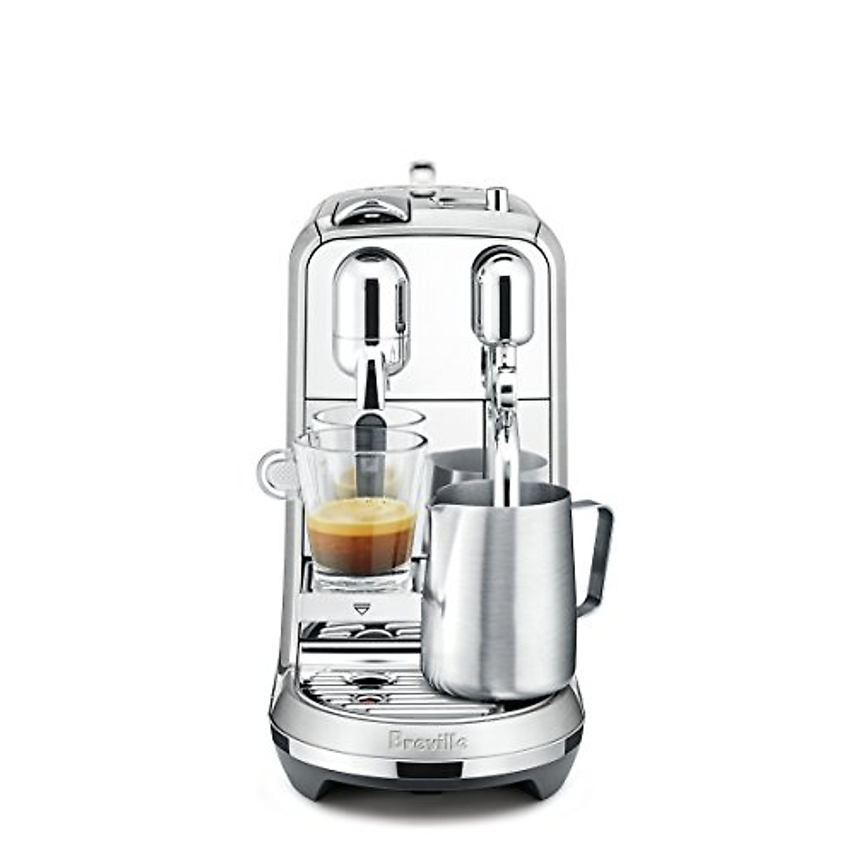 Breville Nespresso Nespresso Creatista Plus Coffee Espresso Machine, Brushed Stainless Steel BNE800BSSUSC