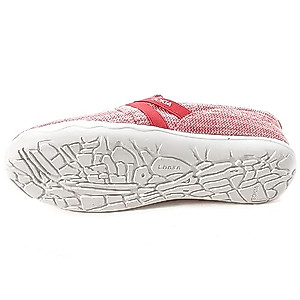 GOKIA Women's Droma Walking Travel Loafer Shoes(SS2024, Coral Pink, Size 8)