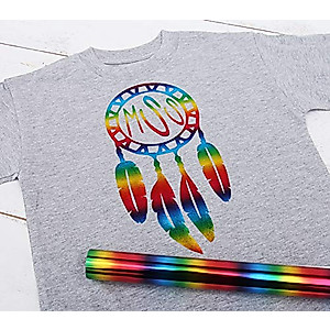 Metallic Foil Snake Pattern Heat Transfer Vinyl Film | Custom Cut Roll 20" Wide by The Yard | Compatible with Venture Explore and Maker, Silhouette Cameo, & Large Format Cutters