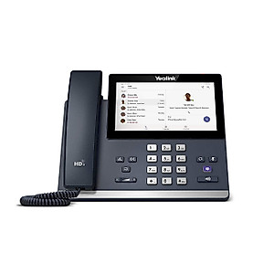 YEALINK MP56 TEAMS EDITION IP PHONE- 7" MULTI-TOUCH SCREEN - ANDROID 9 OS - POE (MP56-TEAMS) NEW OPEN BOX