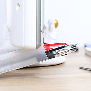 Creative DIY Screen Pen Pencil Holders Desktop Accessories Bags Desk Organizers Containers Storage Bags-2 Pack (Triangle)