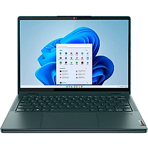 Lenovo 2023 Yoga 13.3" FHD Touchscreen Laptop, AMD Ryzen 5 5500U(> i5-10200H), 8GB LPDDR4x-4266, 512GB PCIe SSD, Fingerprint, Backlit Keyboard, Webcam, WiFi 6, HDMI, Type-A&C, Win 11, CUE Accessories