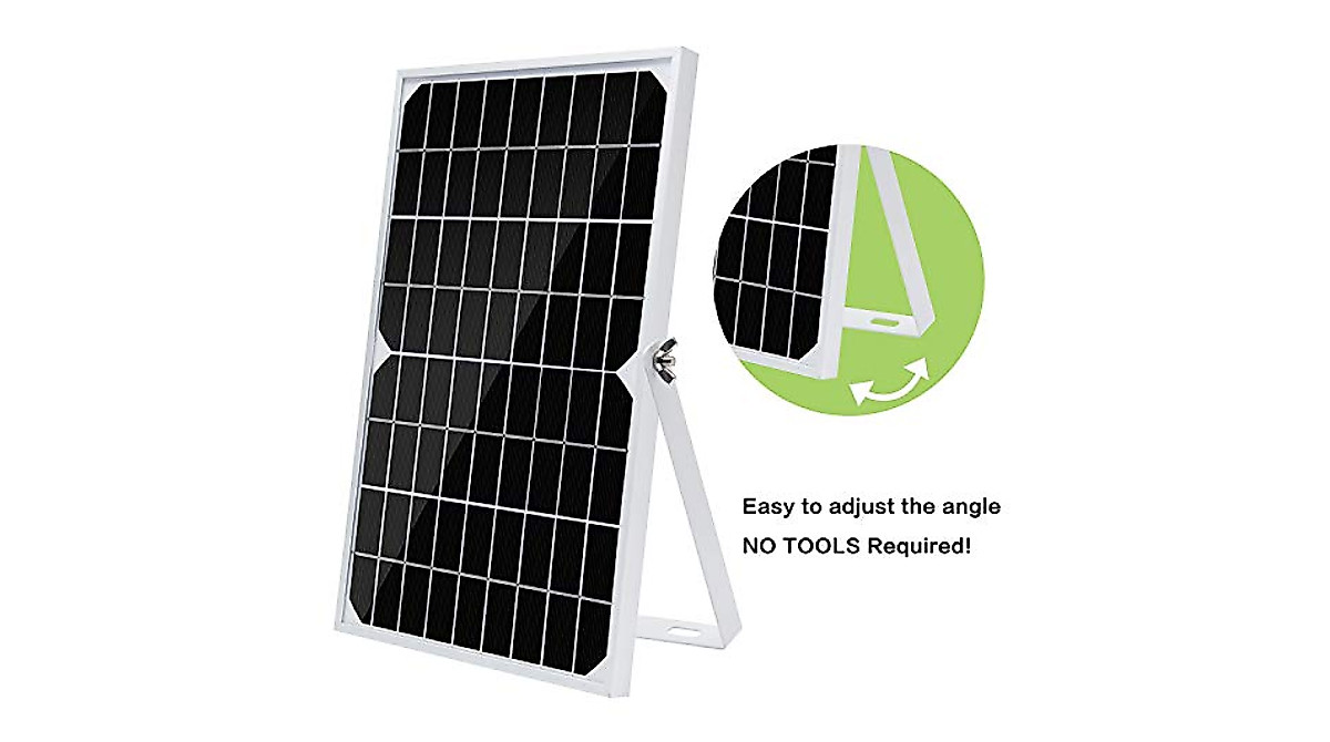 Topsolar 10W 12V Solar Panel Kit with Charge Controller & Mount
