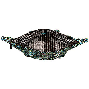 Vera Bradley Women's Cotton Hadley Satchel Purse, Rain Forest, One Size