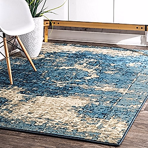 nuLOOM Vintage Lindsy Area Rug, 3' x 5', Blue