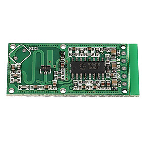 Aitrip 8pcs Microwave Radar Sensor RCWL-0516 Switch Module Human Board Induction Board Detector 5-7M Detection Distance 4-28V Compatible with Arduino Raspberry PI,Human Rat Cat Detector