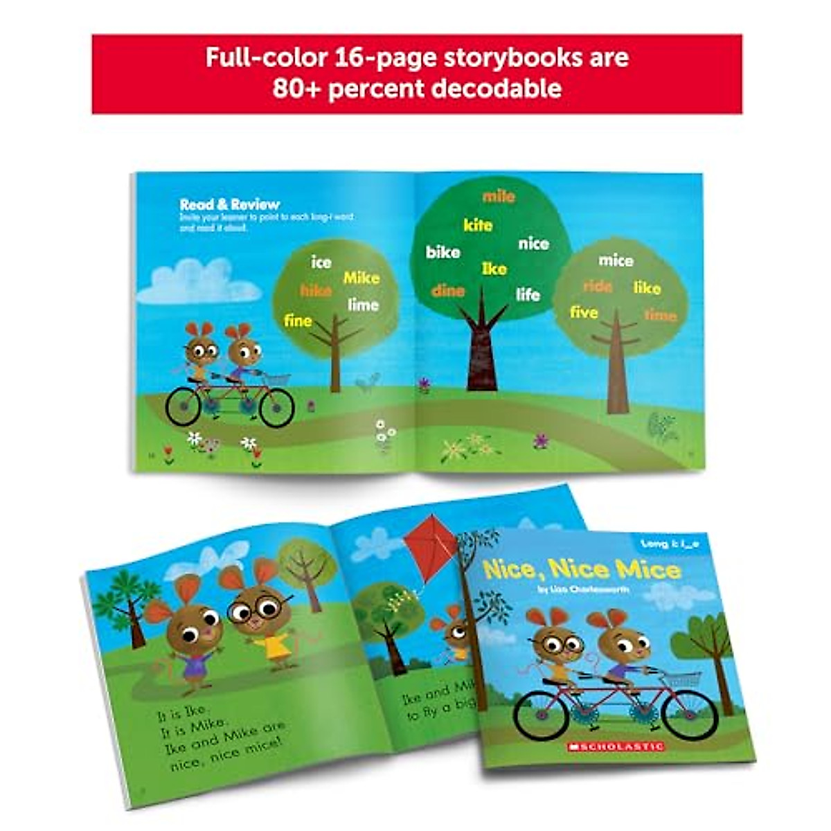 Laugh-A-Lot Phonics: Long Vowels (Parent Pack): 12 Engaging Books That Teach Key Decoding Skills to Help New Readers Soar