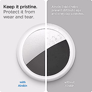 Spigen Protective Film [AirSkin Shield] designed for AirTag (2021)(4 Front) - Clear Matte